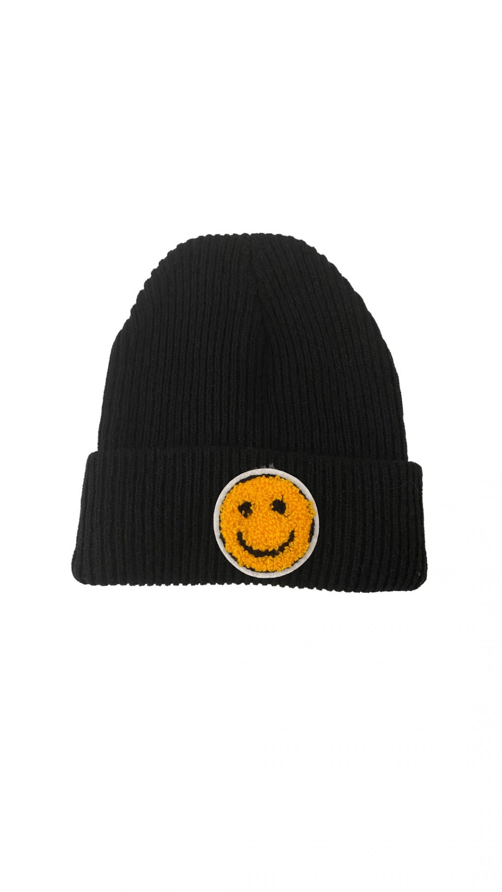 Smiley Face Beanie - Merri's Peacock